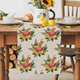 Burlap Table Runner 70 Inches Long, Summer Lemon Tea Watermelon Non ...