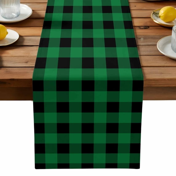 Burlap Table Runner 90 Inches Long,Retro Farm Rural Non-Slip Kitchen ...