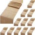Burlap Table Runners 12 x 108 Inch Rustic Farmhouse Decor, 12 Pack ...