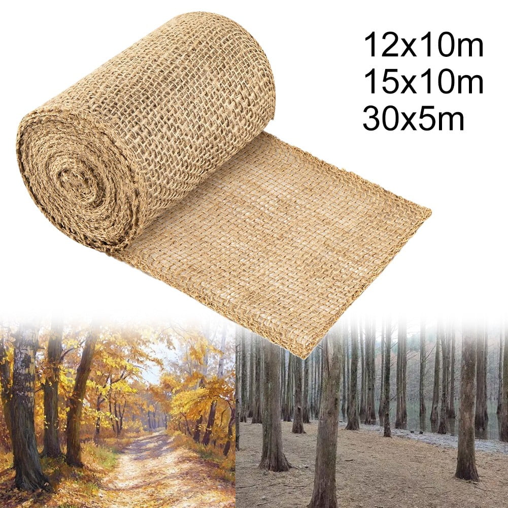 Burlap Tree Wrap Roll Tree Bandage: Protect Your Trees from Winter Cold ...