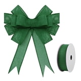Burlap Wired Ribbon 1-1/2 Inch X 10 Yard Wired Ribbon for Gift Wrapping ...