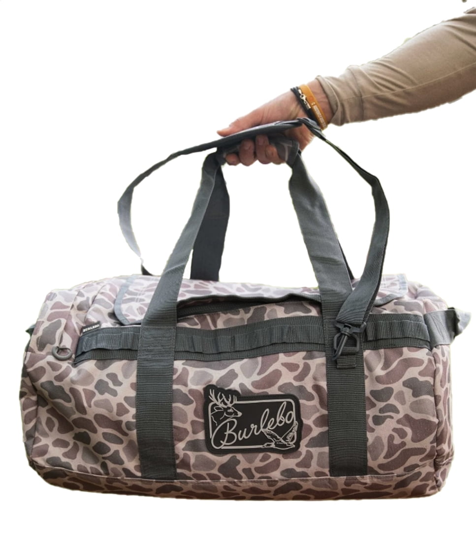 Burlebo Duffle Bag Perfect For Travel and Gym (Classic Deer Camo, One ...