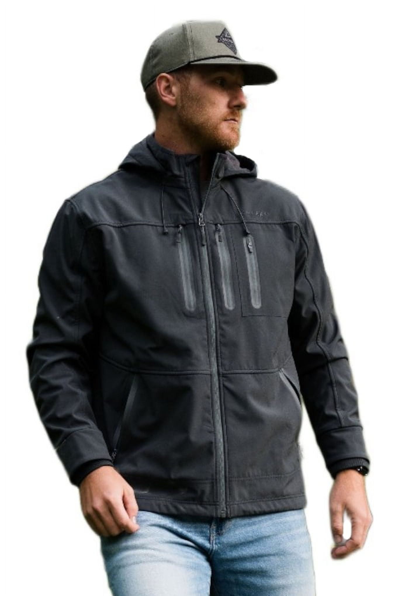 Burlebo Men's Challenger Jacket (Metal Grey, Small) - Walmart.com