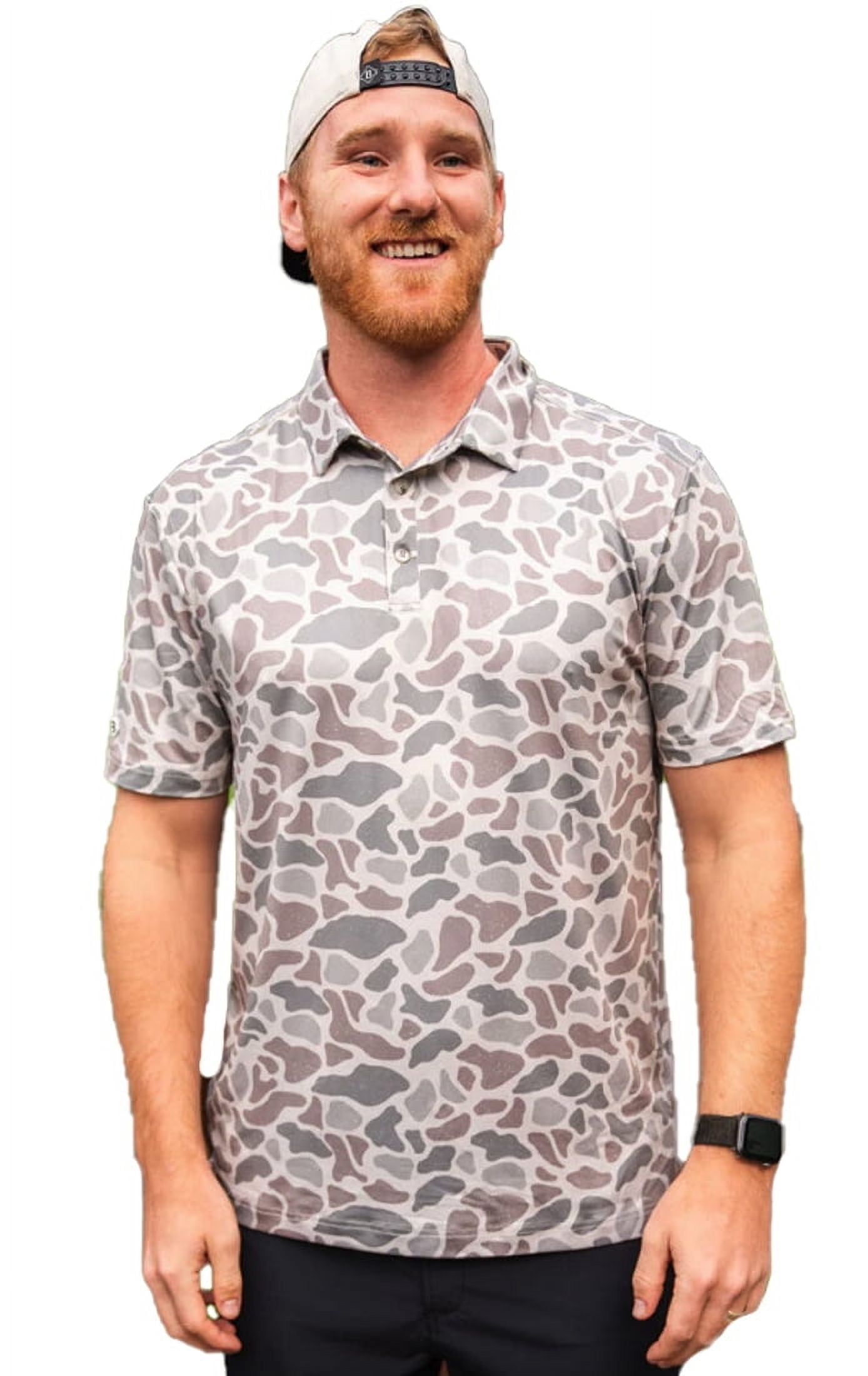 Burlebo Men's Performance Short Sleeve Polo Golf Shirt. - Walmart.com