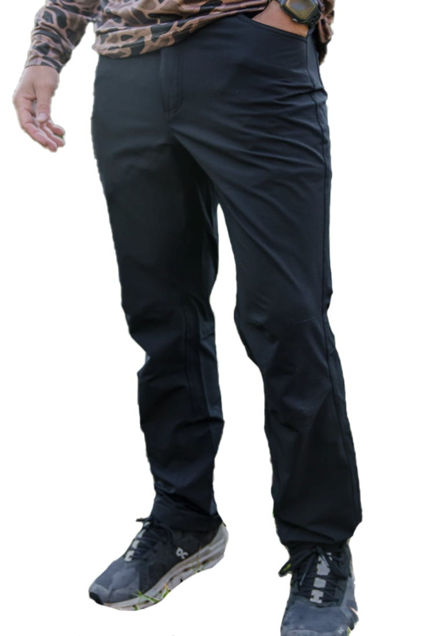 Burlebo Men's Slim Fit Challenger Water Resistant Pants - Walmart.com