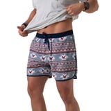 Burlebo Men's Swim Trunk Shorts With Built-in Liner - Walmart.com
