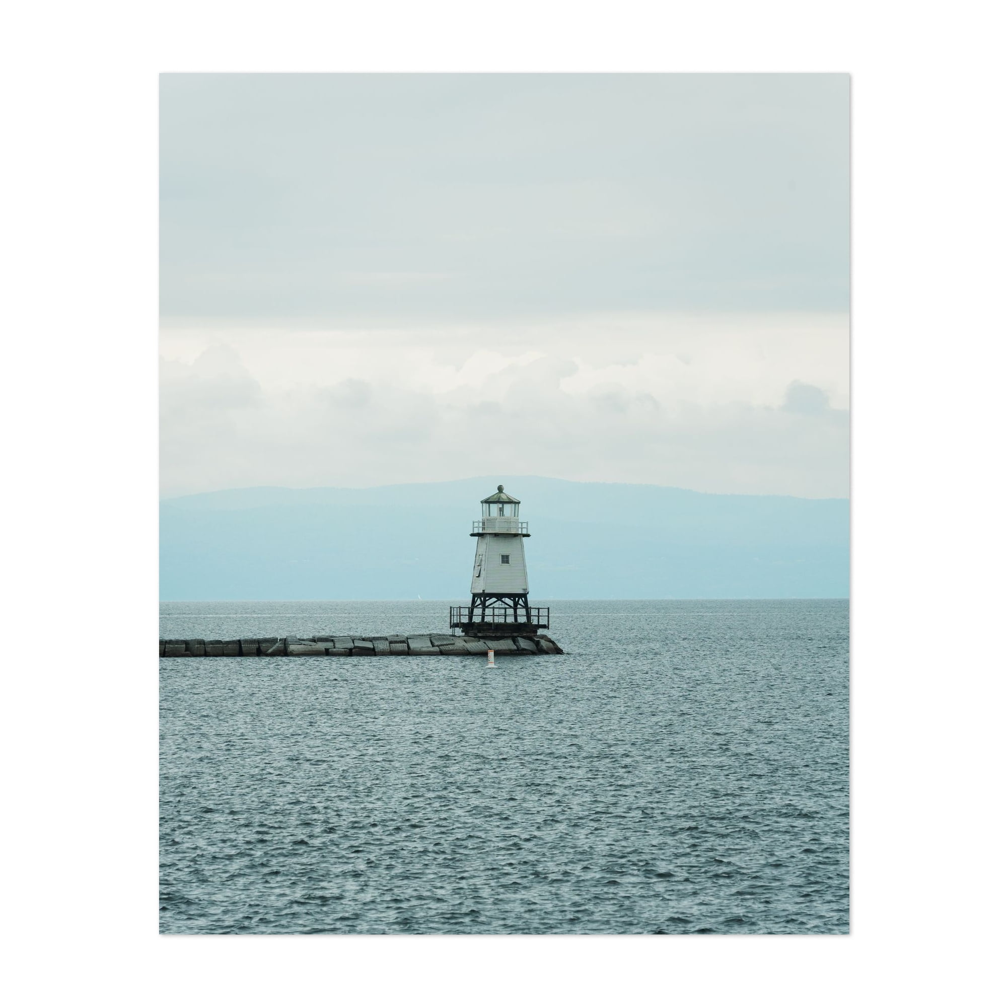 Burlington Breakwater North Lighthouse 02 - Burlington Vermont ...