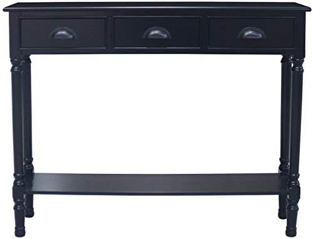 Burlington Console Table with 3 Drawers 32-inch Tall 39 1/2-inch Wide 9 ...