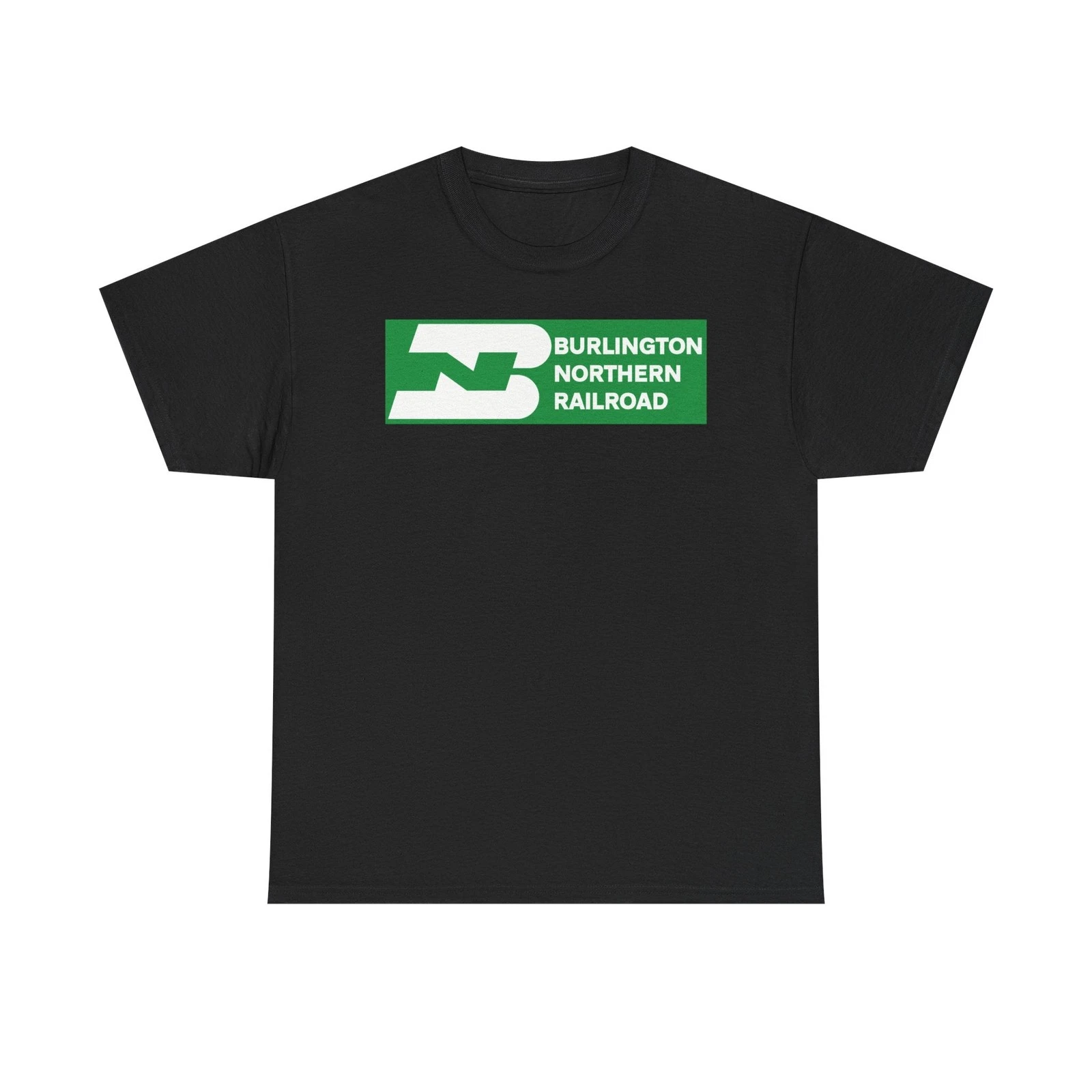 Burlington Northern Historic Railway Railroad Logo Unisex T-Shirt, up ...