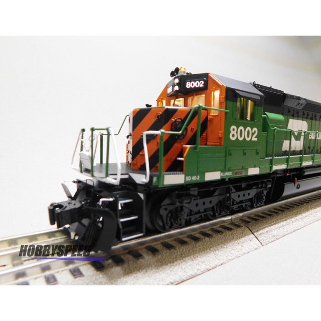 Burlington Northern Legacy SD40-2 Diesel Locomotive Engine #8002 O Gauge - Walmart.com