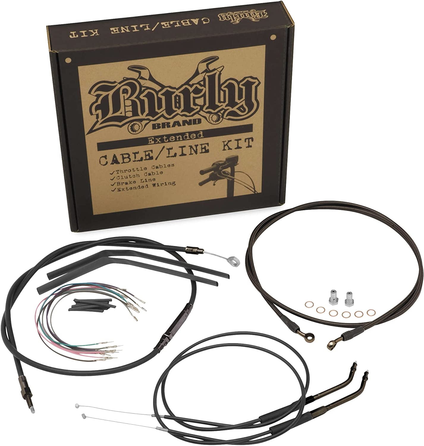 Burly Brand 12" T-Bar Cable Kit B30-1147 - Walmart.com