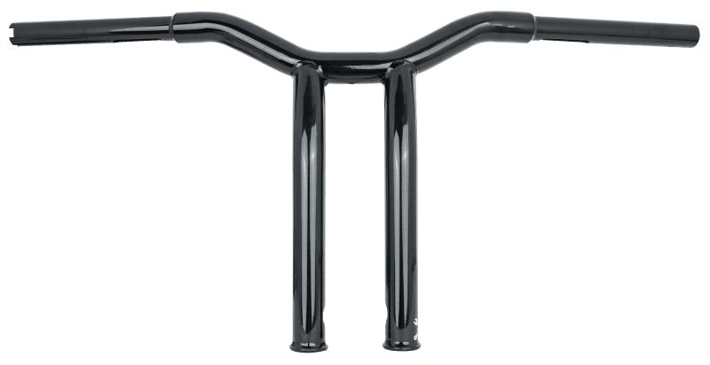 Burly Brand Dominator Raked Bar 12in - Matte Black - Walmart.com