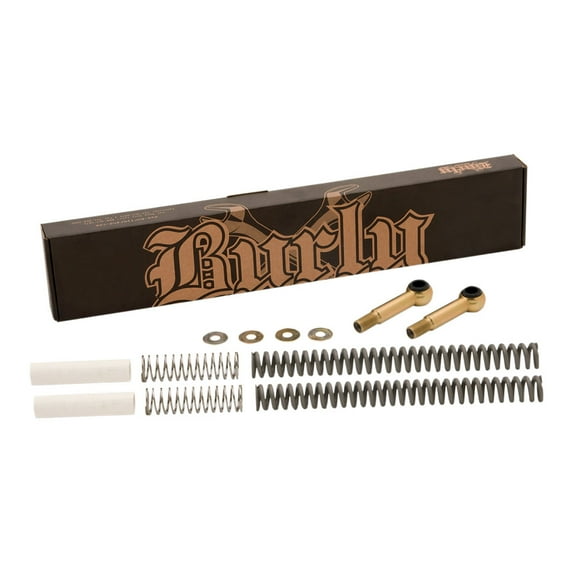 Burly Slammer Front & Chrome Rear Shock Suspension Drop Kit (B28-1005 ...