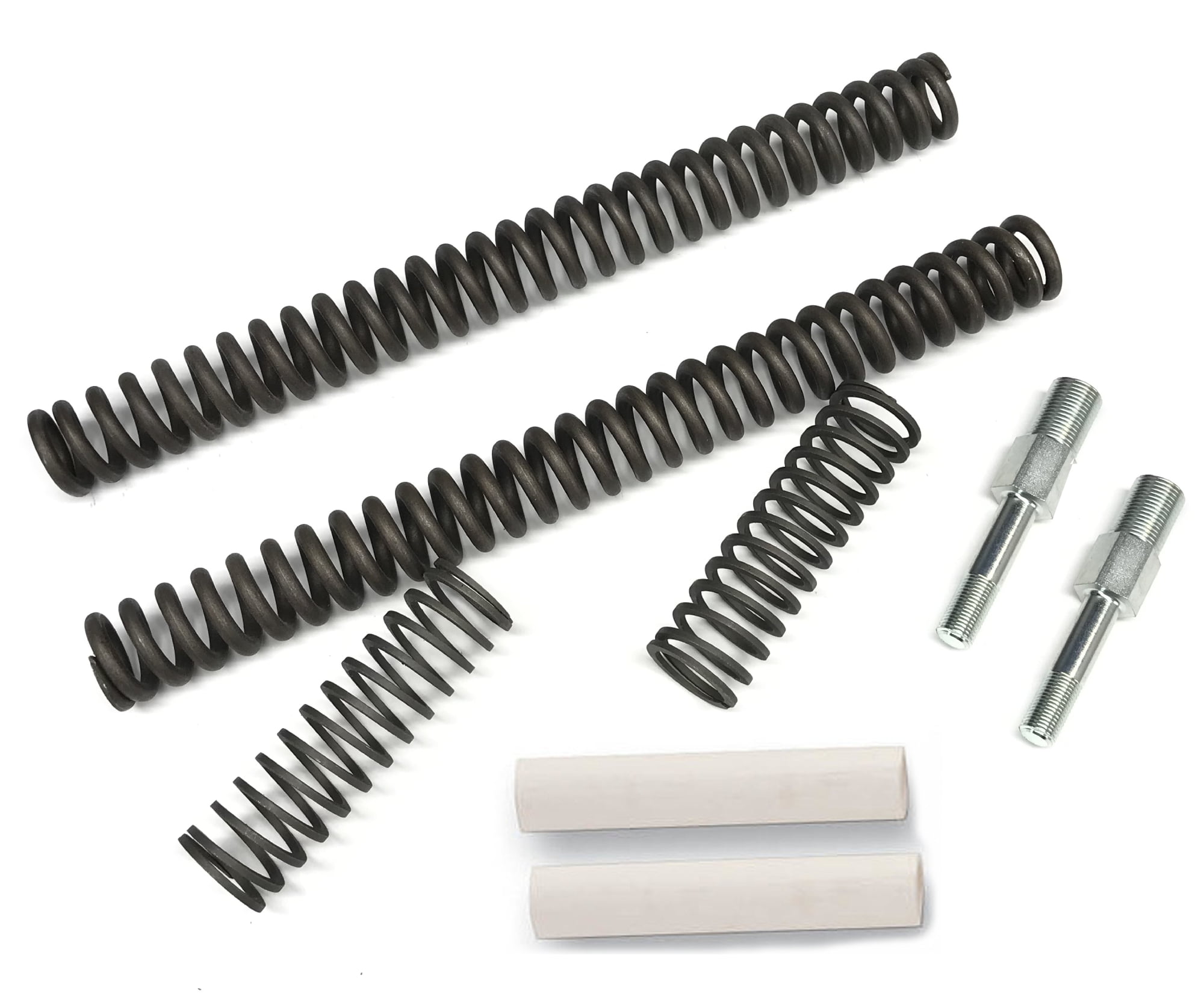 Burly Slammer Front & Chrome Rear Shock Suspension Drop Kit (B28-1006 ...