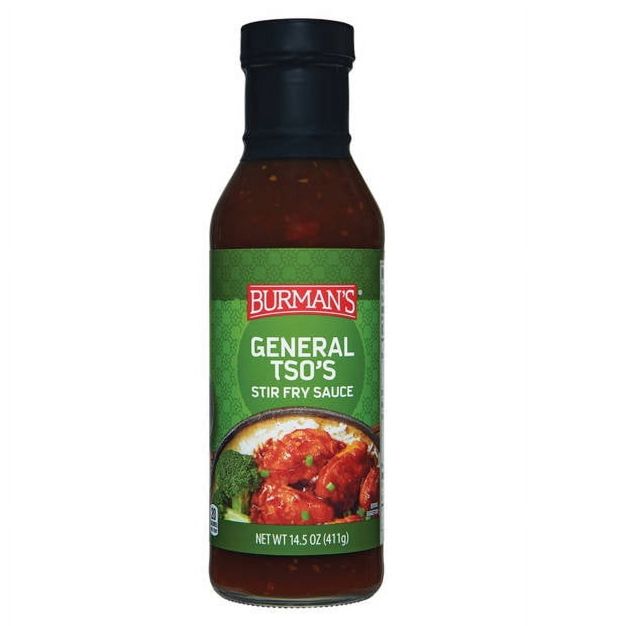 Burman's General Tso's Sauce, 14.5 oz - Walmart.com