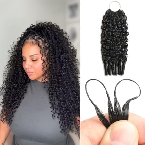 Burmese Curly Crochet Human Hair Designed for Miracle Knots Braids 1 ...