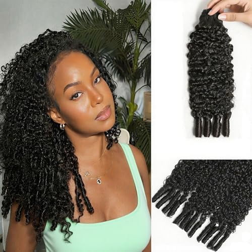Burmese Curly Human Hair 16 Inch Water Wave Unprocessed Brazilian ...