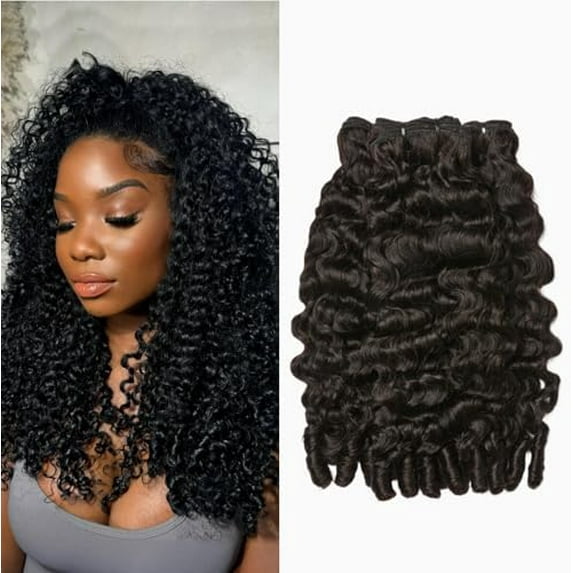 Burmese Curly Human Hair Unprocessed Burmese Curly Water Wave Human ...