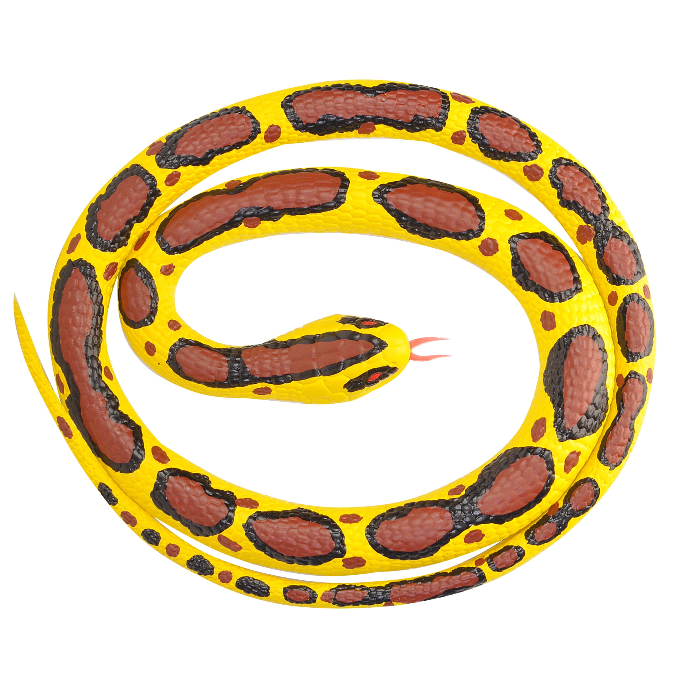 Burmese Python Rubber Snake 46 inch - Play Animal by Wild Republic ...