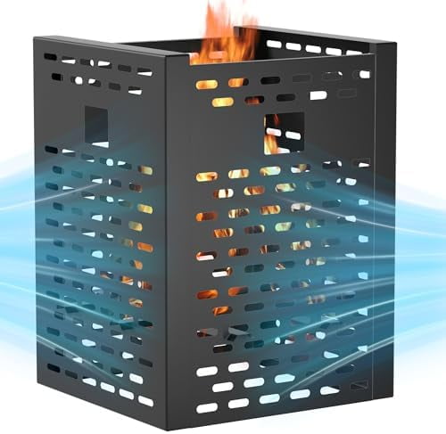 Burn Barrel, Burn Barrels for Outside for Burning Trash, 30 Inch 63 ...