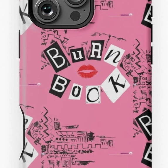 Burn Book Mean Girls Design G685 Cute Graphic Print Slim Phone Case for ...