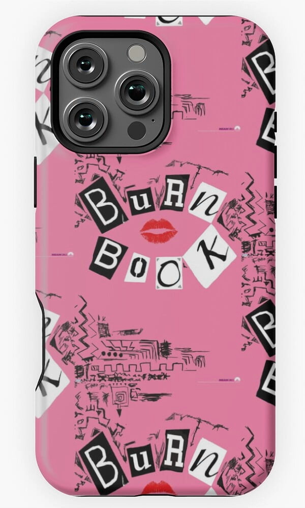 Burn Book Mean Girls Design Phone Case for iPhone 16 15 14 13 12 11 Pro ...