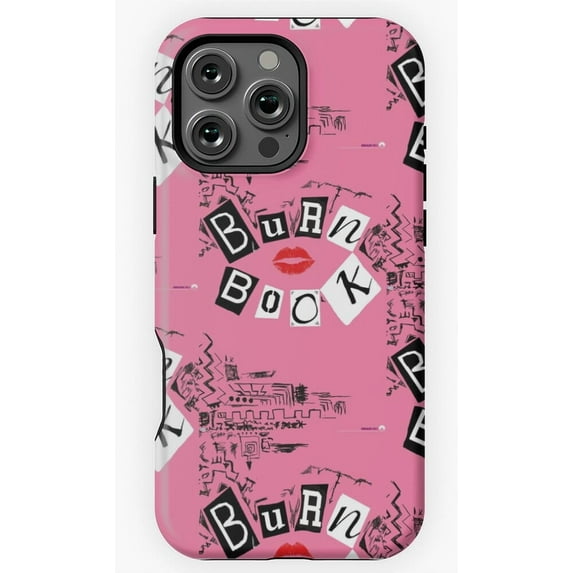 Burn Book Mean Girls Design Phone Case for iPhone 16 15 14 13 12 11 Pro ...