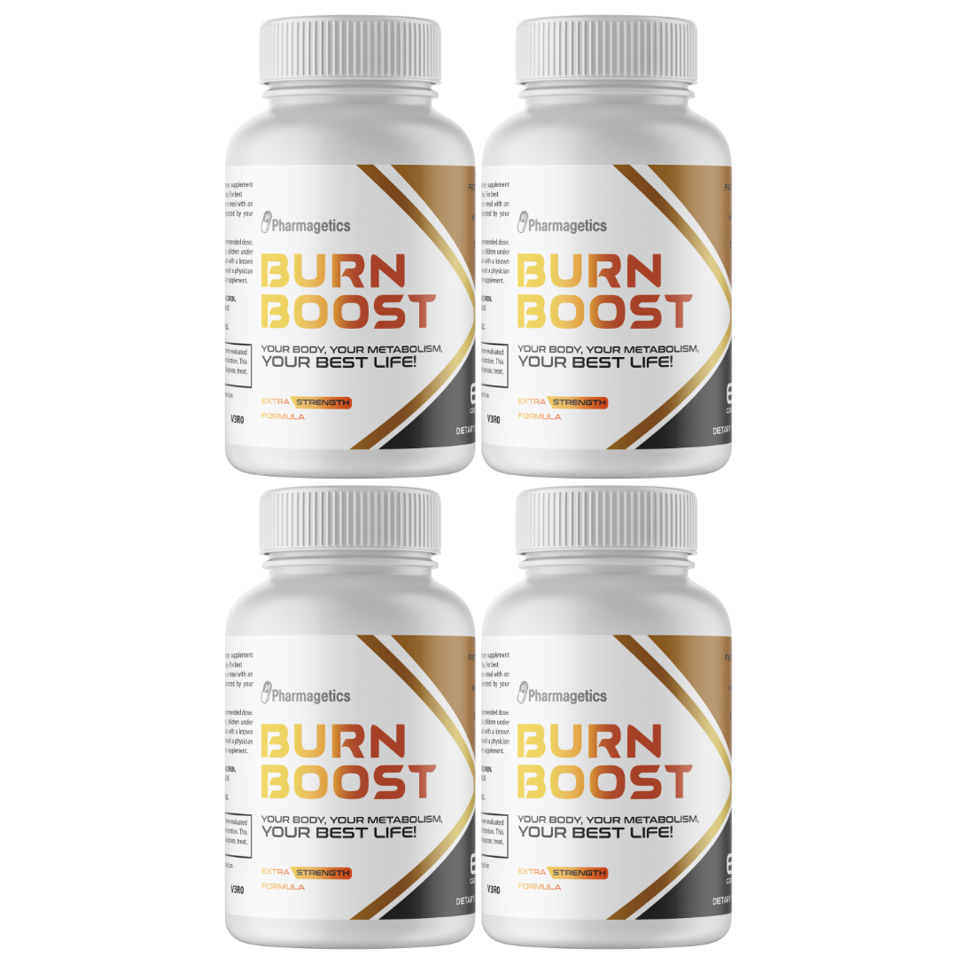 Burn Boost Extra Strength - 4 Bottles 240 Capsules - Walmart.com