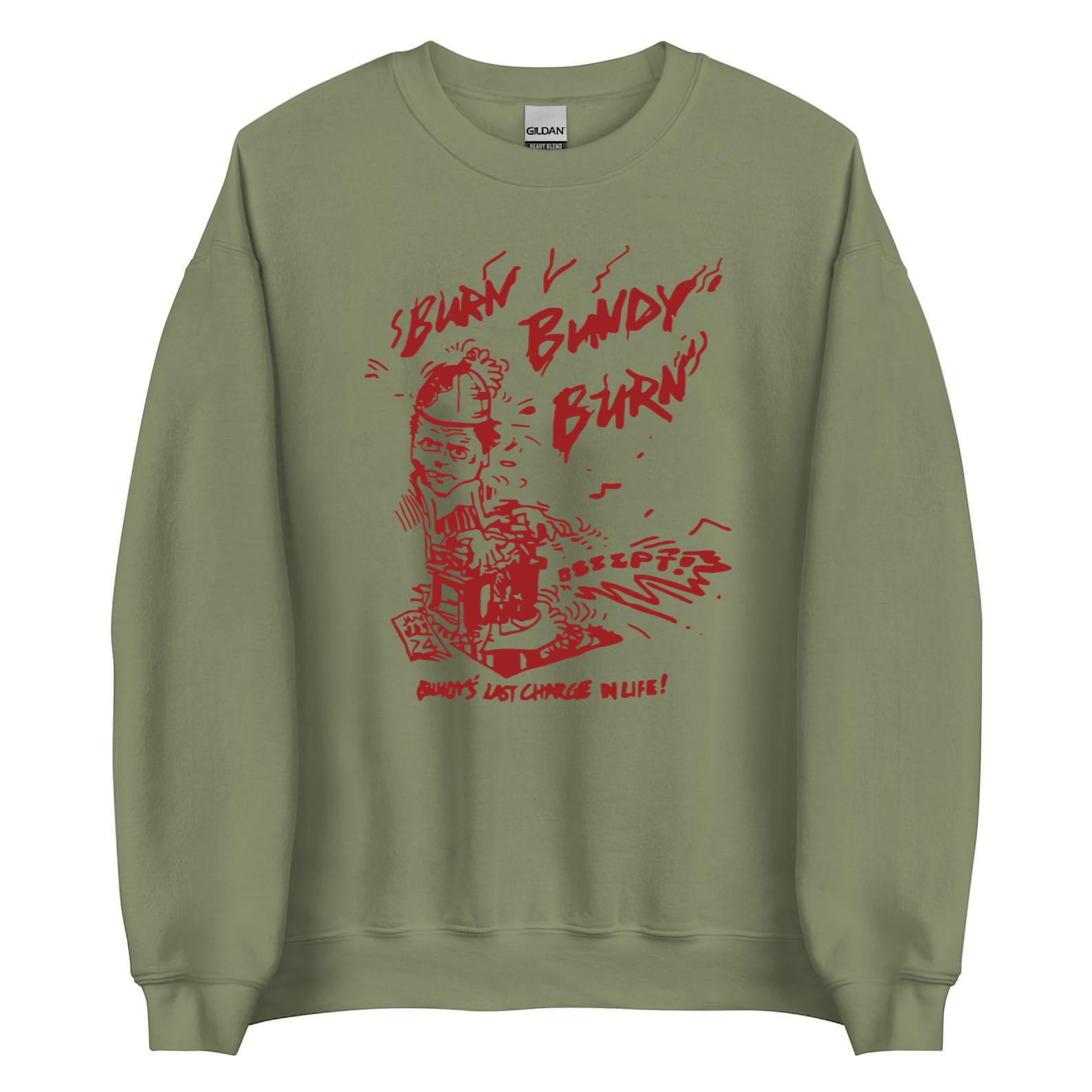 Burn Bundy burn netflix serial killer White vintage printed t-shirt ...