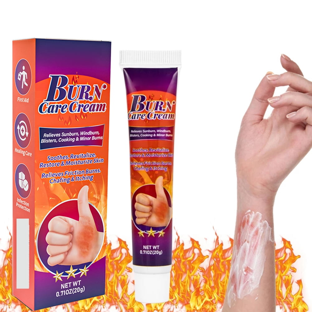 Burn Care Cream Scald Ointment Prevent Scars Moisturizing Analgesic ...