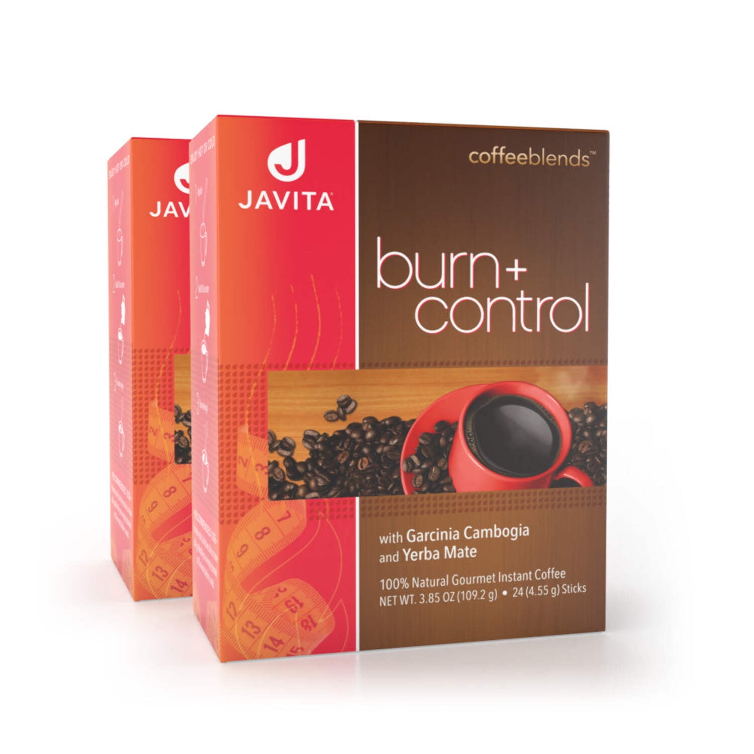 Javita Burn + Control Slim Smooth Coffee (2 boxes), Premium South ...