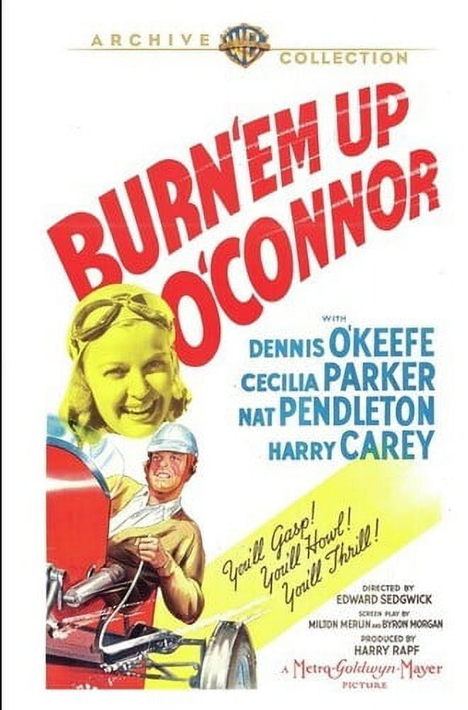 Burn 'Em Up O'Connor (DVD), Warner Archives, Action & Adventure ...