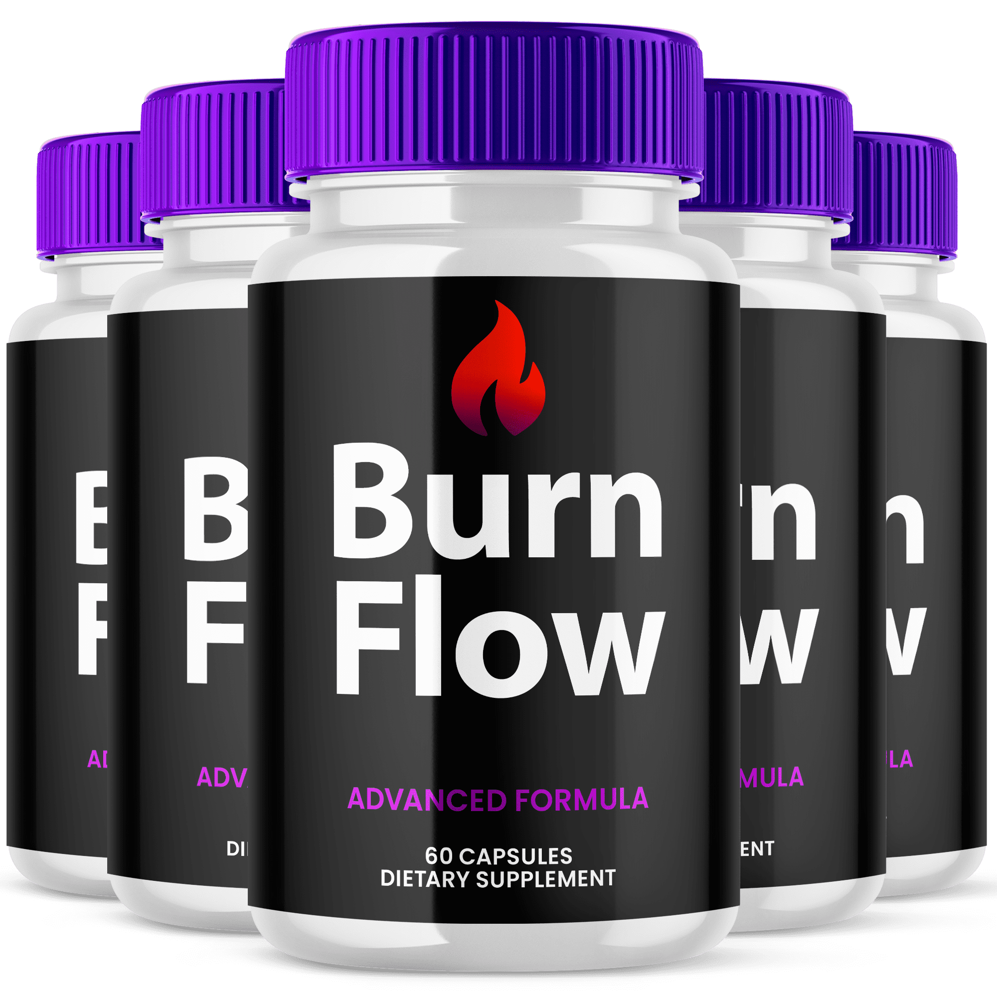 Burn Flow Advanced Formula Pills Supporting Energy and Fitness 300 ...