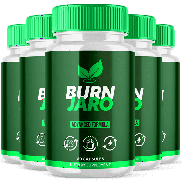 Burn Jaro Advanced Formula Capsules All Natural BurnJaro Energy and Detox Support 300 Capsules ...