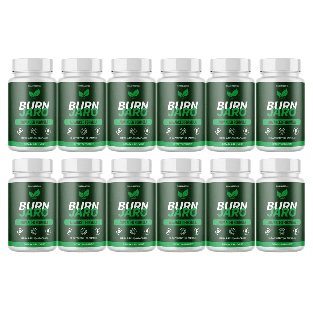 Burn Jaro Formula Energy and Detox Support Supplement 12 Bottles - Walmart.com