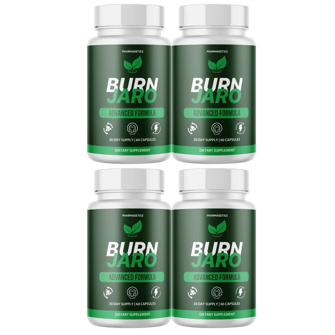 Burn Jaro Formula Energy and Detox Support Supplement 4 Bottles - Walmart.com
