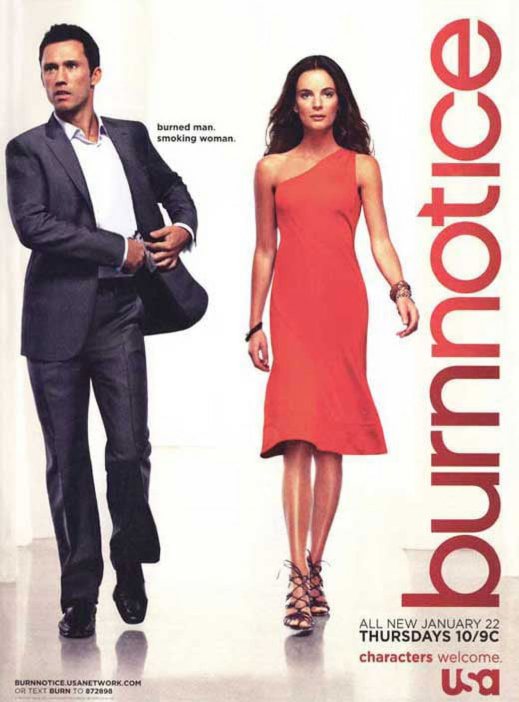 Burn Notice (TV) POSTER (27x40) (2007) - Walmart.com