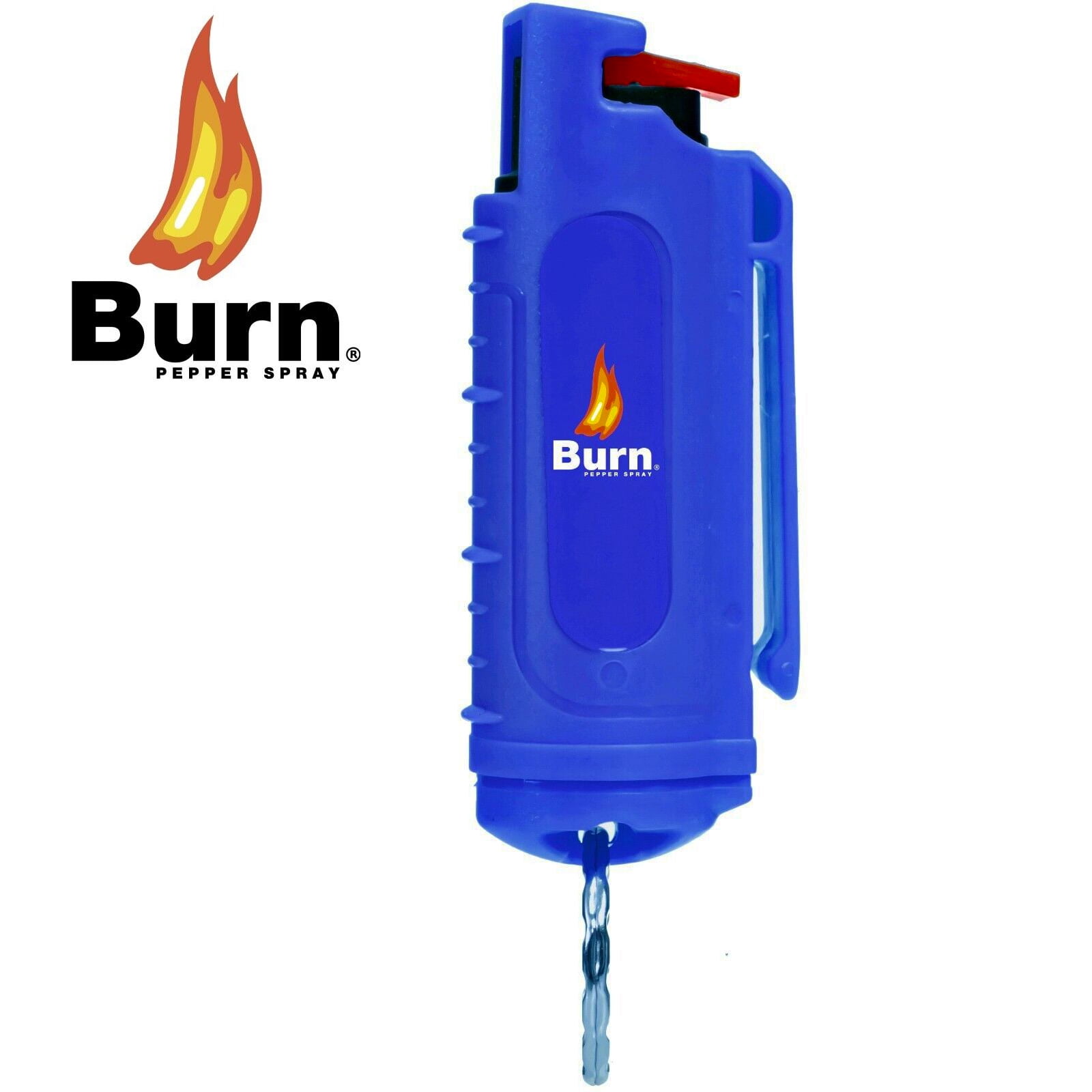 Burn Pepper Spray 1/2oz Max Strength Self Defense Blue - Walmart.com