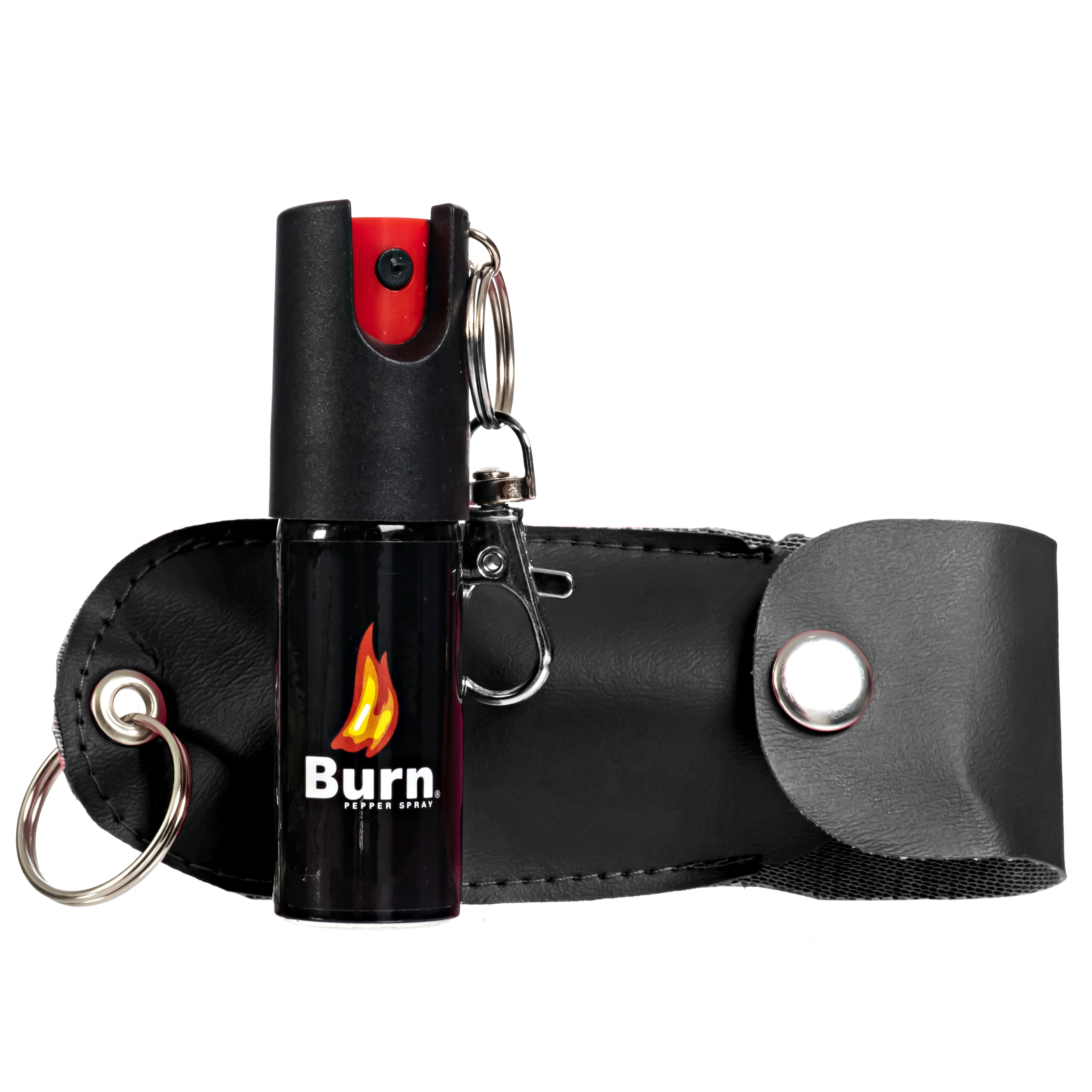Burn Pepper Spray Keychain for Self Defense - Max Strength 1/2oz in ...