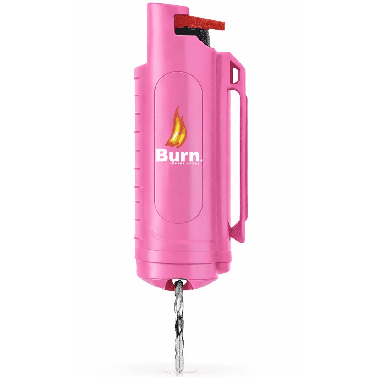 Burn Pepper Spray Keychain for Self Defense, Police Strength OC Spray ...
