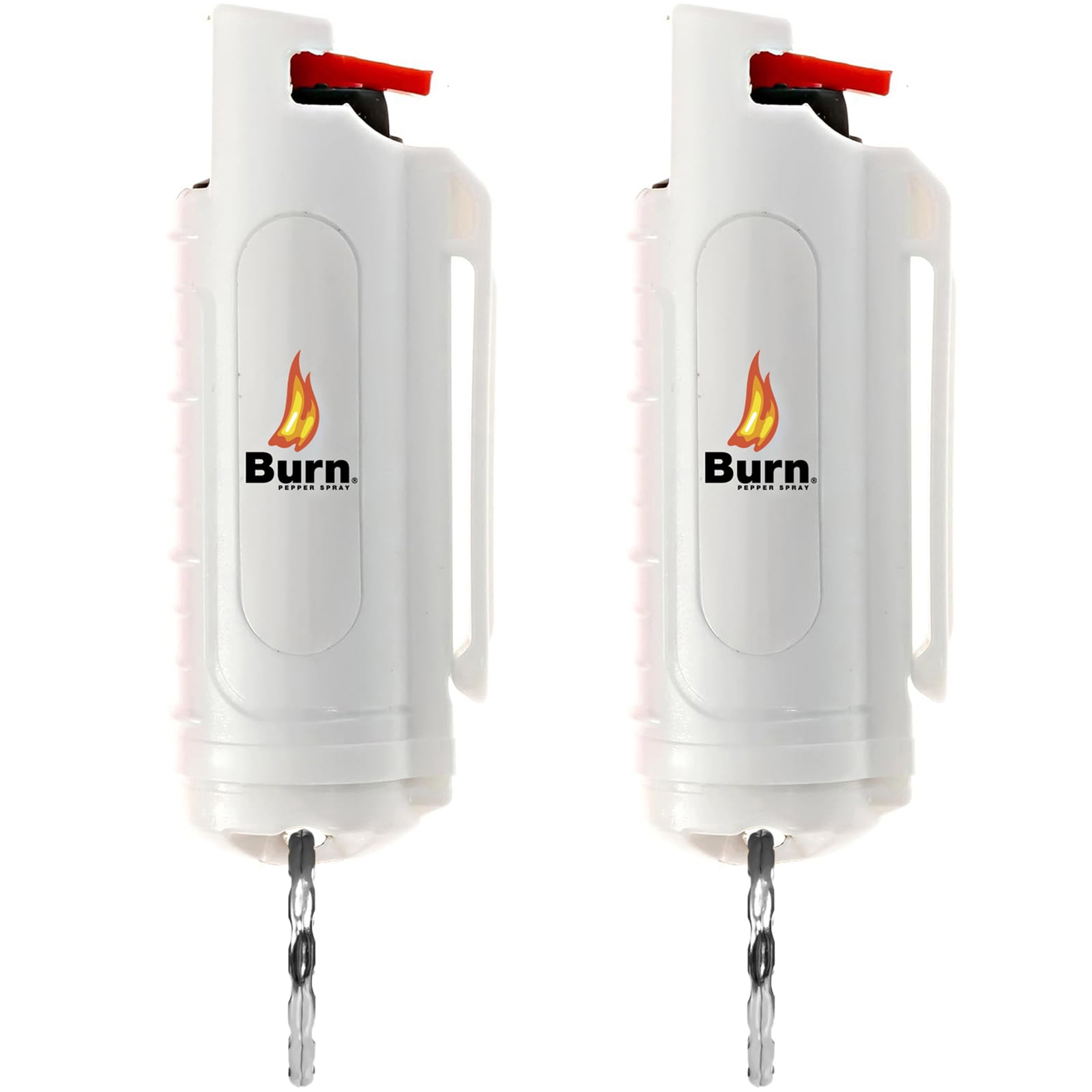 Burn Pepper Spray Keychain for Self Defense - Max Strength 1/2oz in ...
