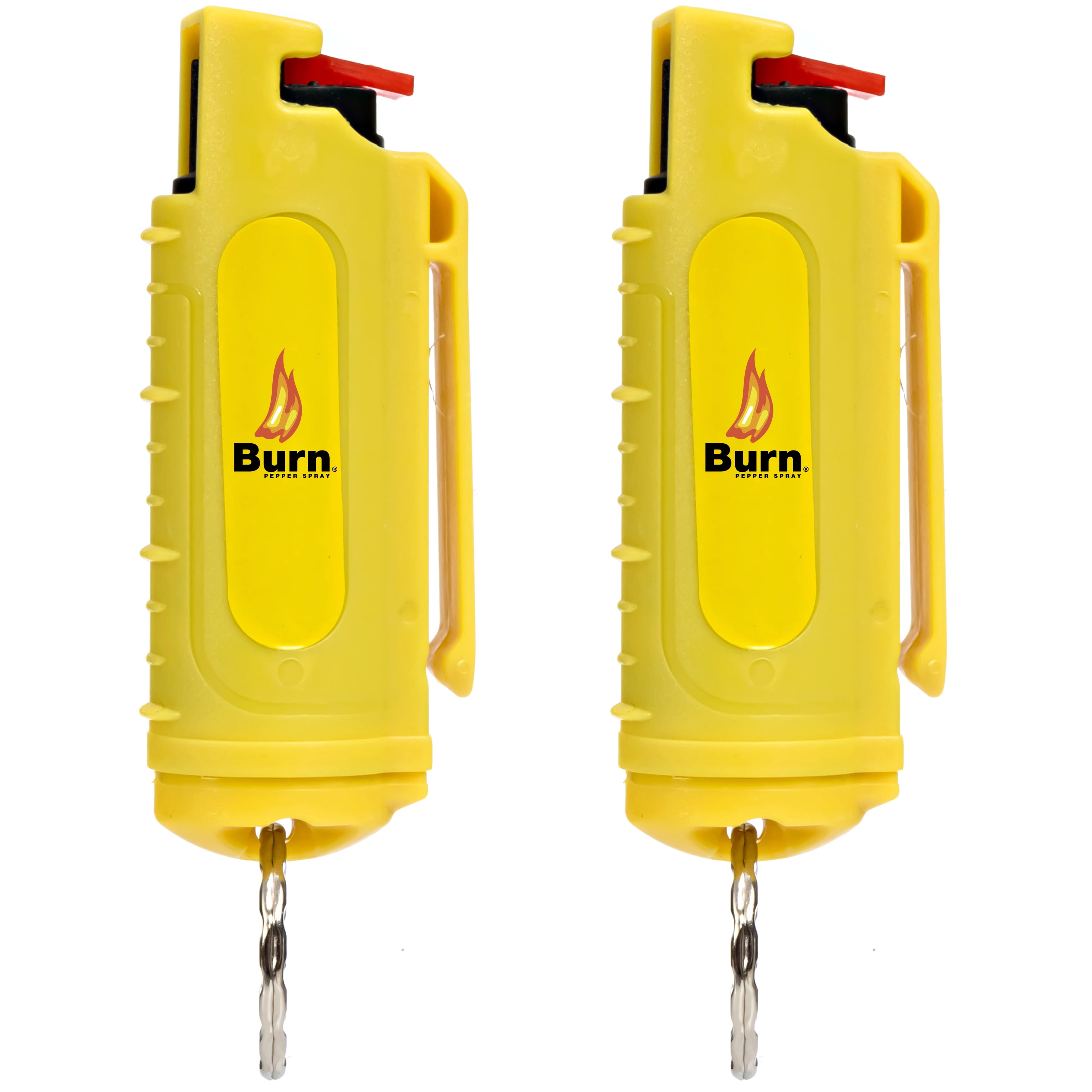 Burn Pepper Spray Keychain for Self Defense - Max Strength 1/2oz in ...