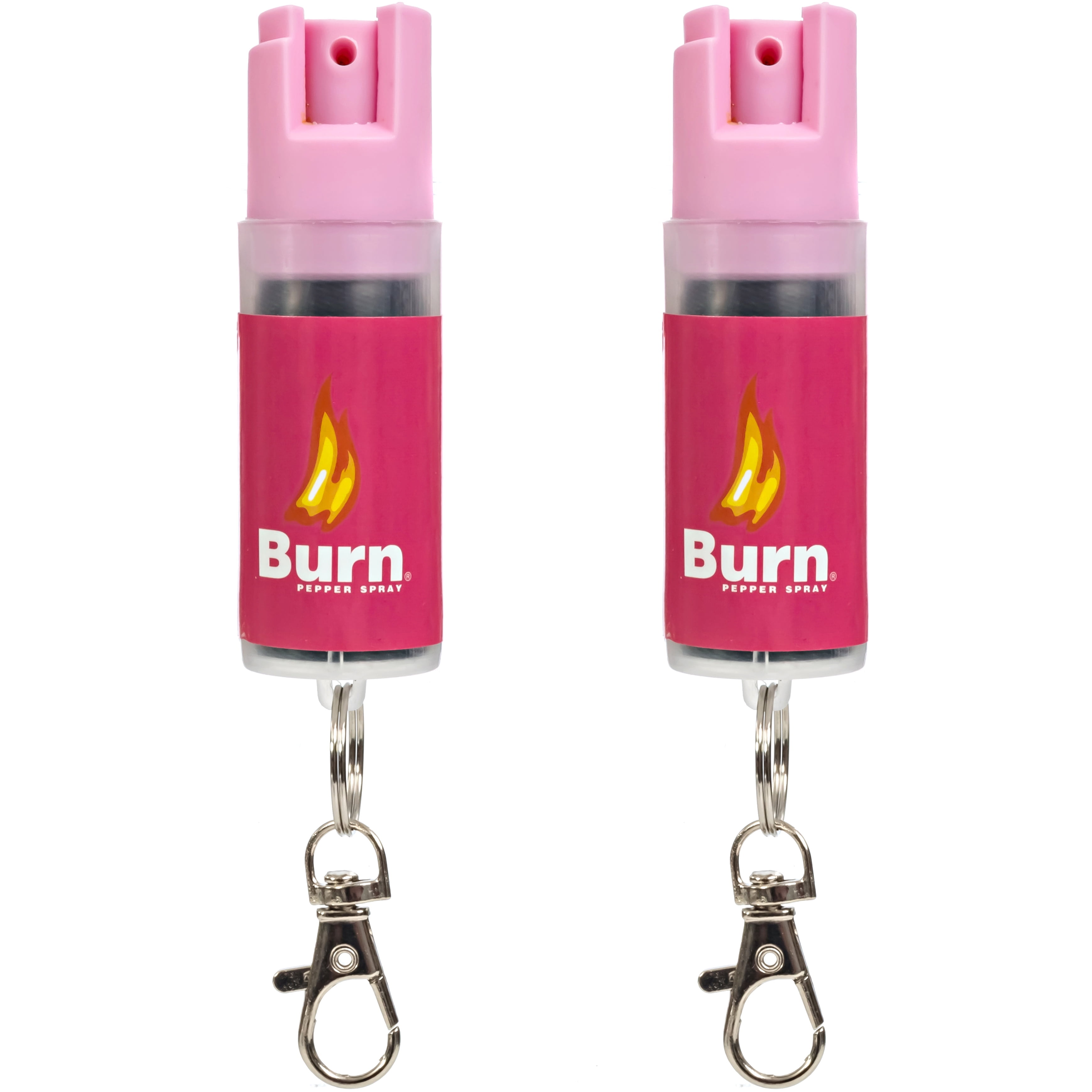 Burn Pepper Spray for Self Defense – 1/2oz Maximum Strength, Keychain ...