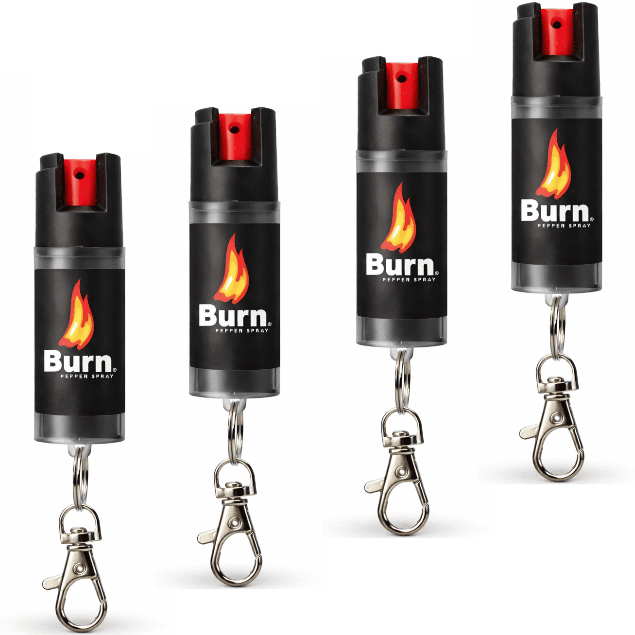 Burn Pepper Spray for Self Defense - 1/2oz Compact Pepper Spray for ...