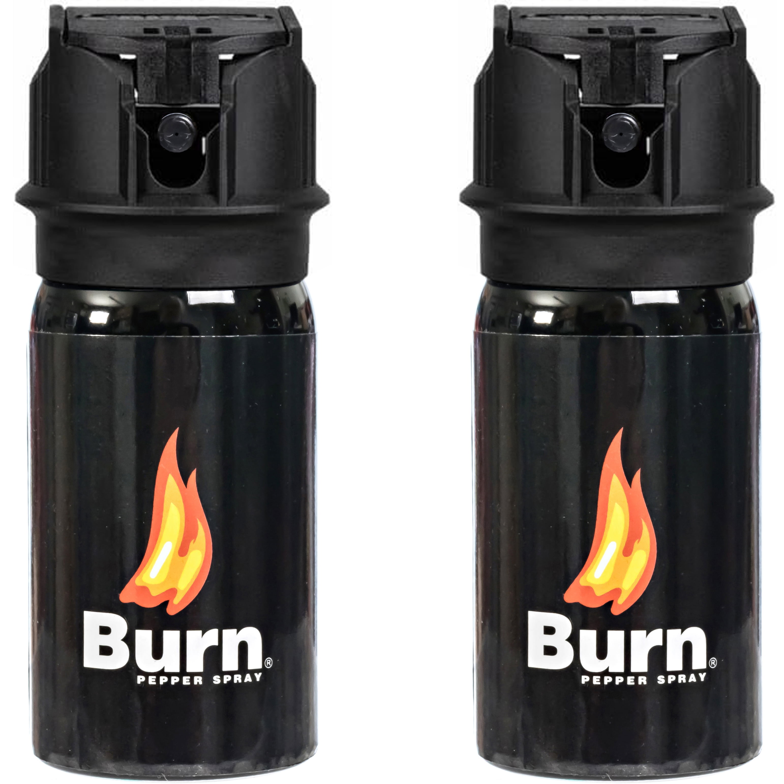 Burn Pepper Spray for Self Defense Max Strength - 1.35 fl oz Black 2 ...