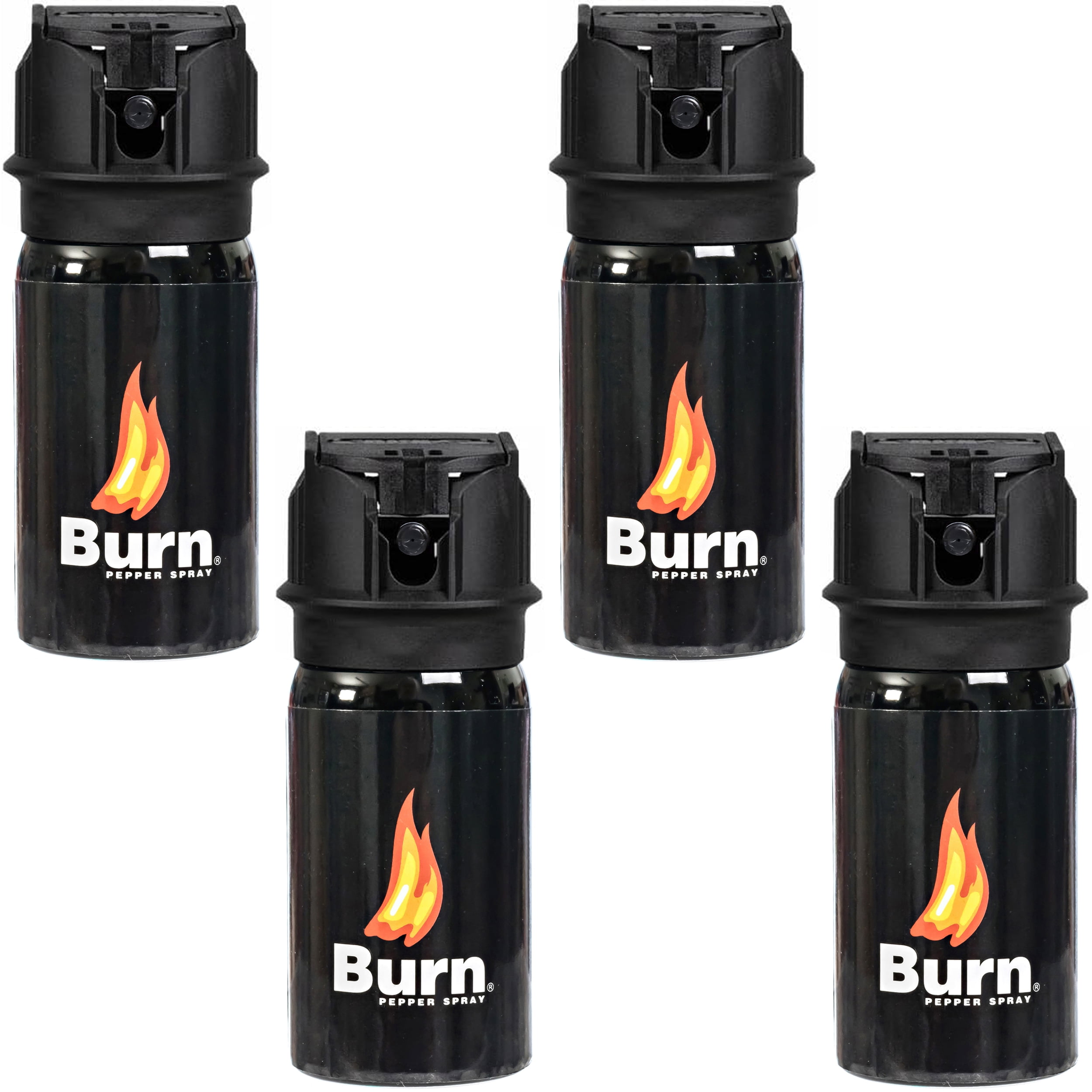 Burn Pepper Spray for Self Defense Max Strength - 1.35 fl oz Black 4 ...