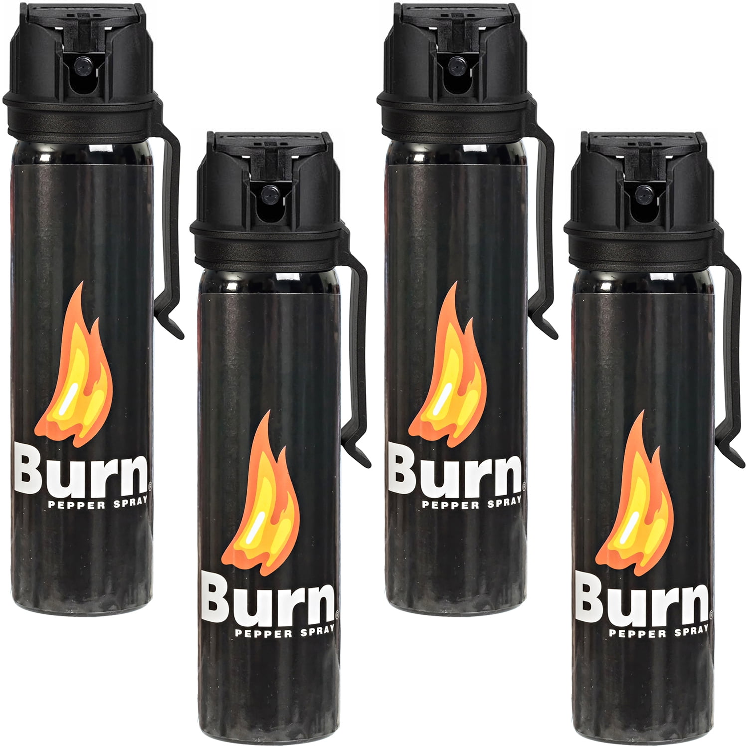 Burn Pepper Spray for Self Defense Max Strength Heavy Duty with Belt ...
