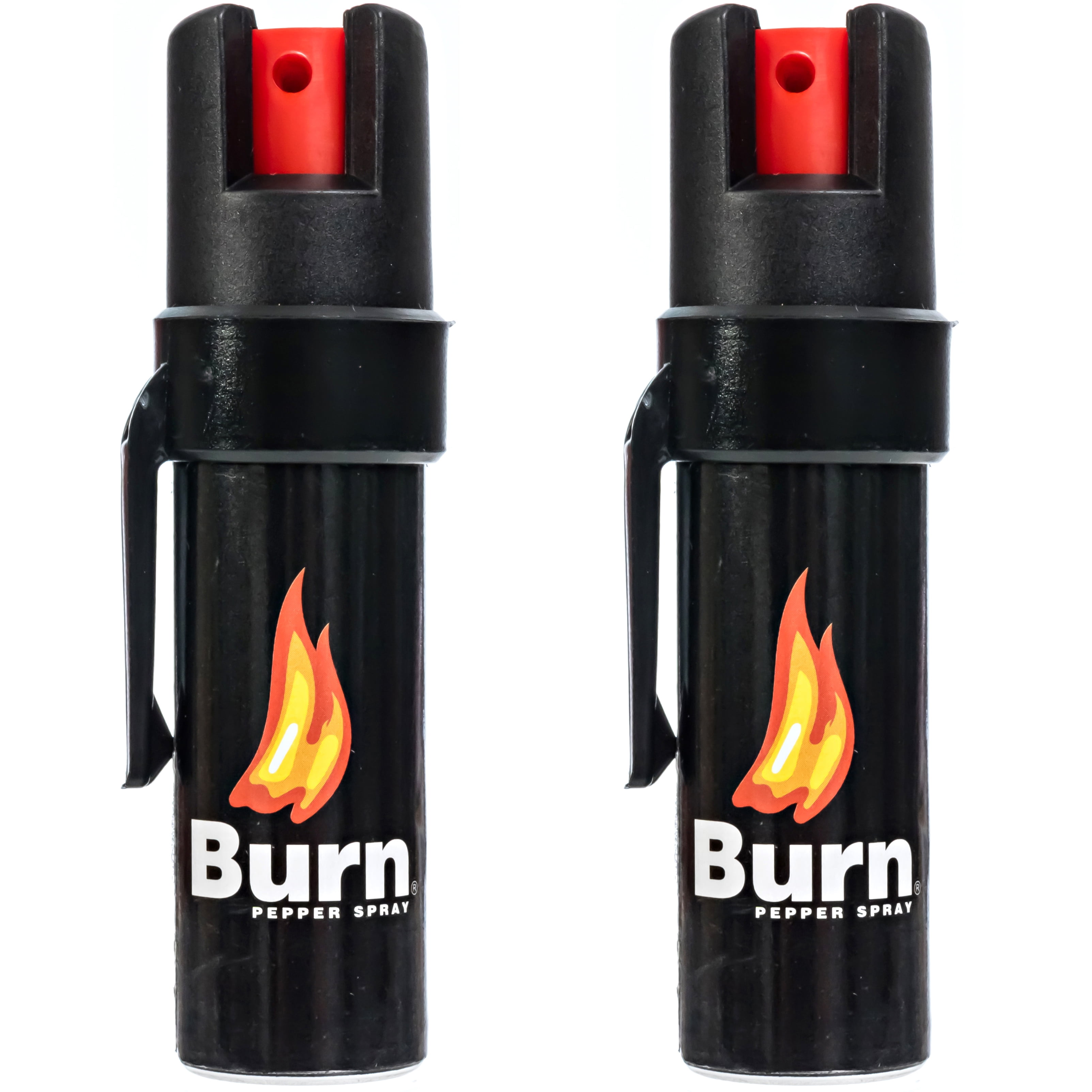 Burn Pepper Spray for Self Defense with Security Clip - 0.84 fl oz ...