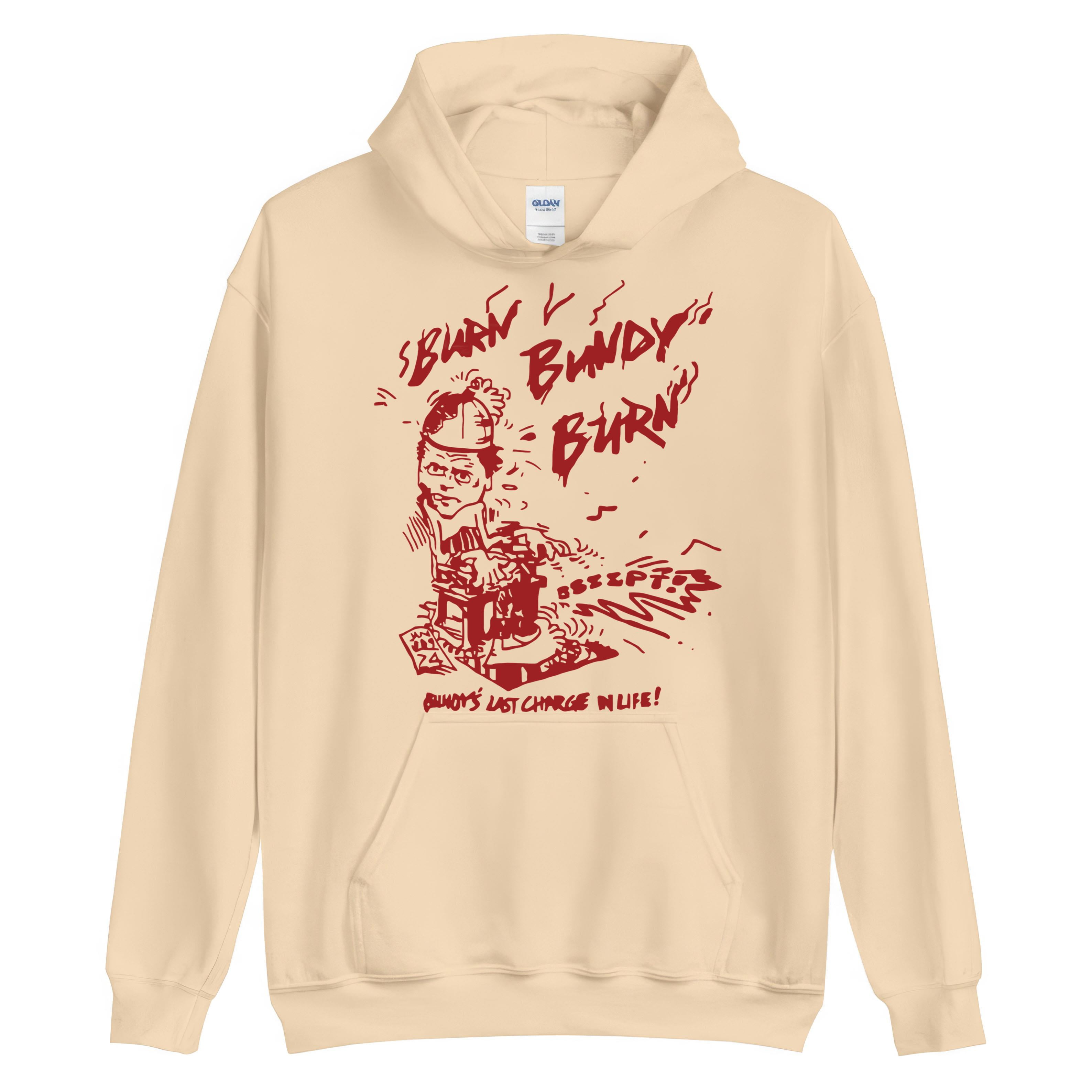 Burn Serial Killer Theme White Vintage Printed T-shirt-TH31143 ...