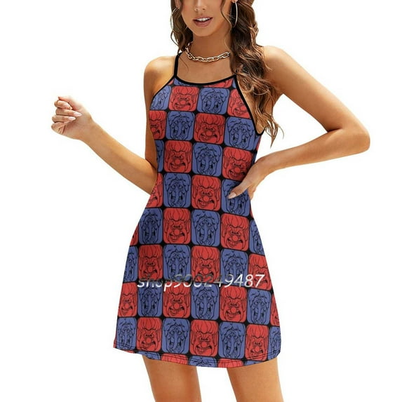 Burn! Sweetheart Knot Flared Dress Fashion Design Large Size Loose ...